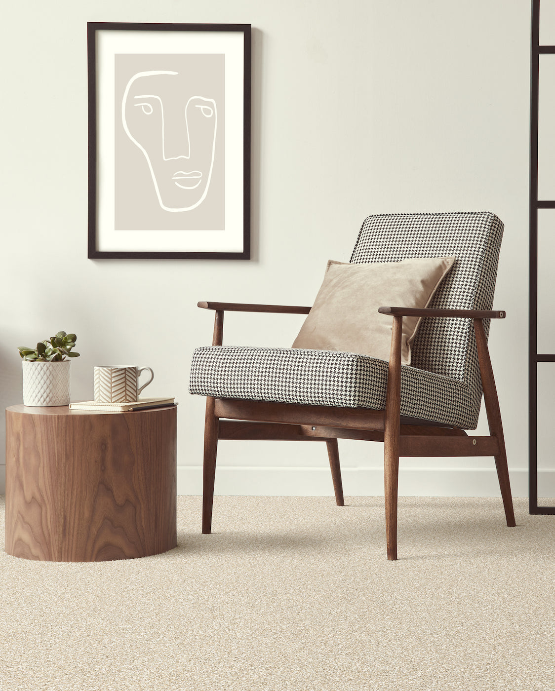 Admiration in Antique White Carpet Flooring by DH Floors